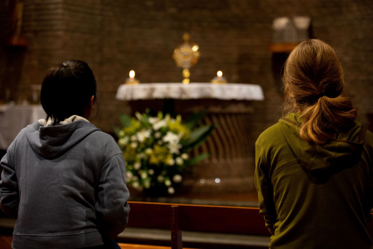 Face to Face and Eye to Eye: A Reflection on Eucharistic Adoration ...