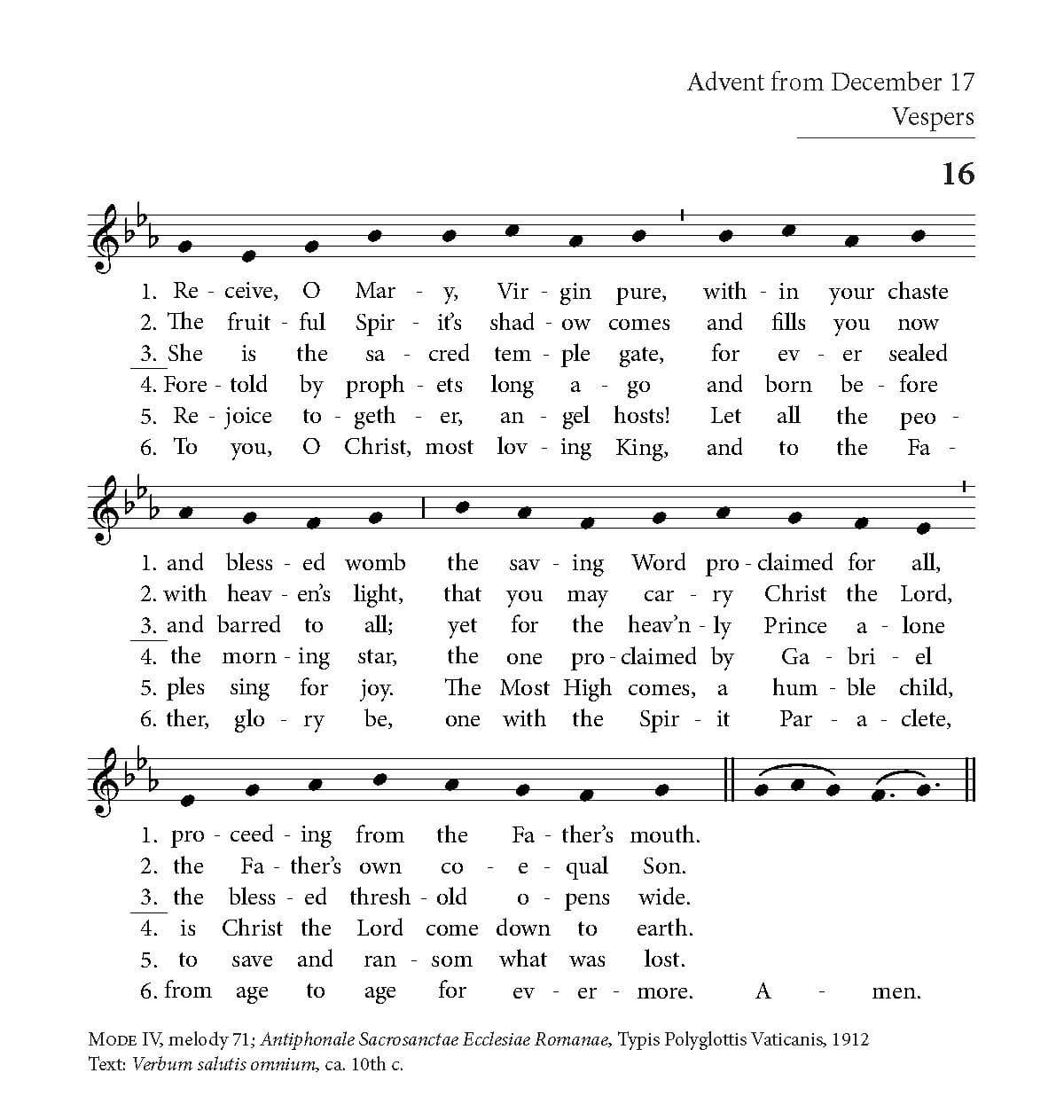 Sing a New and Ever-Ancient Song to the Lord! Introducing the Divine ...