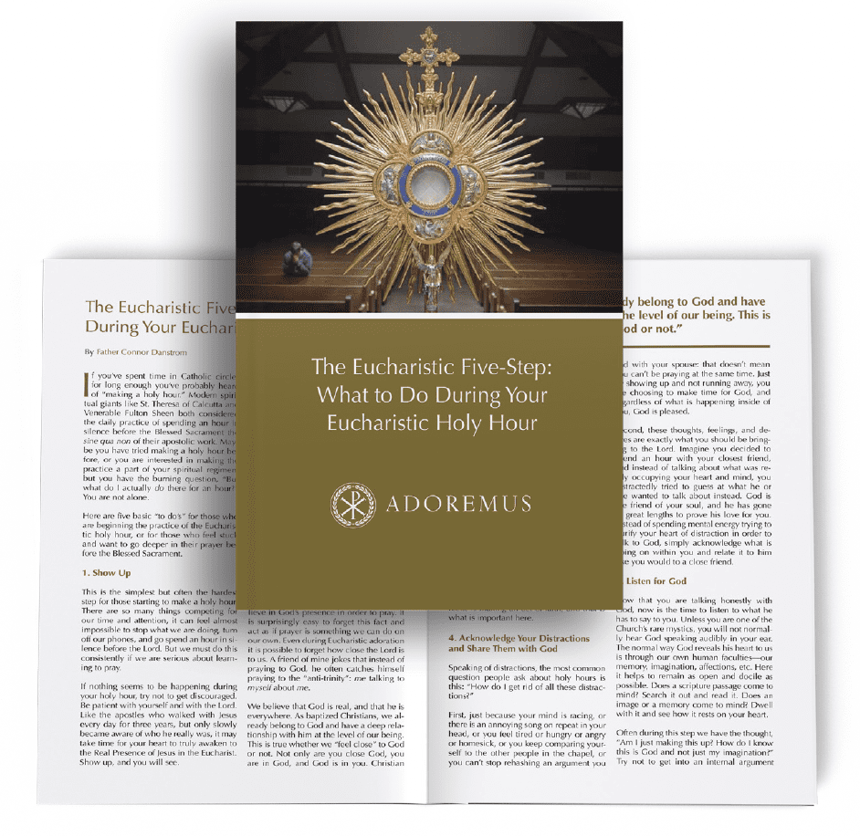 Order the Eucharistic Five-Step Pamphlet Today - Adoremus
