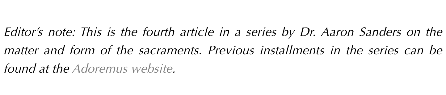From Contrition to Absolution: Form and Matter of Penance - Adoremus